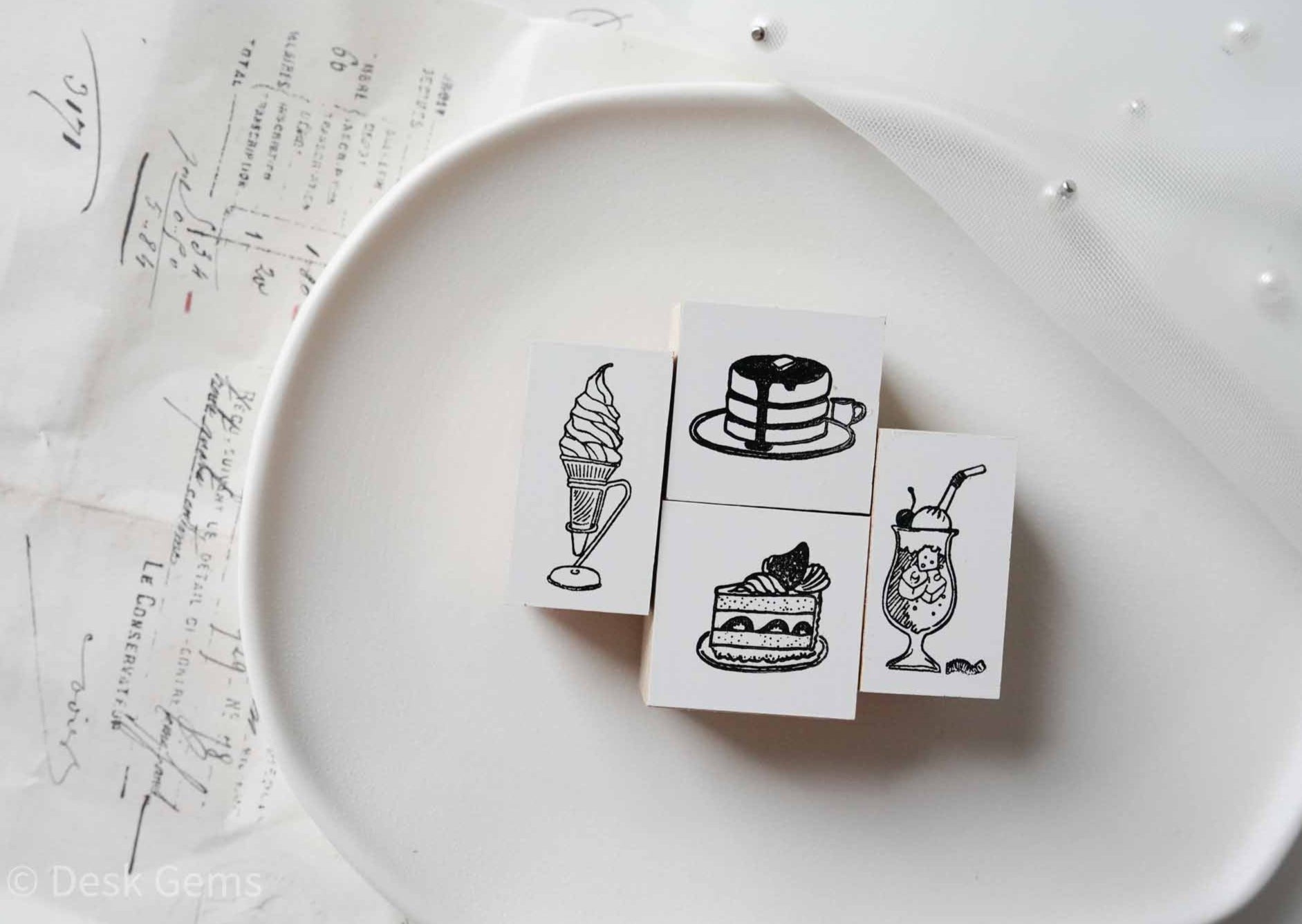 36 Sublo Original Stamp - Desserts – Desk Gems