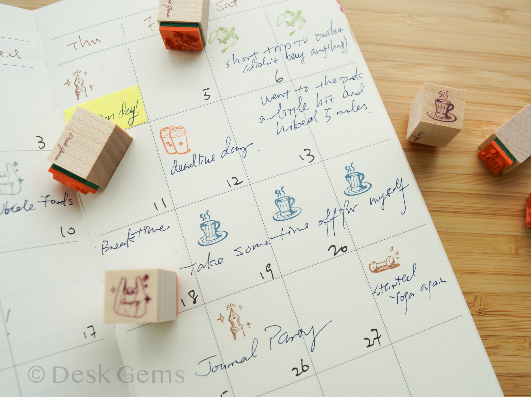 Analogue Keeper Undated Space Diary - 1 Year – Desk Gems