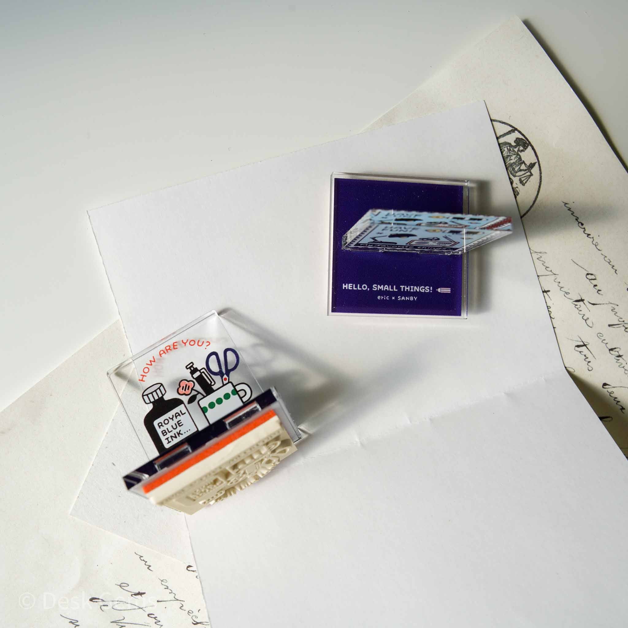 Eric Small Things x Acrylic Rubber Stamp – Desk Gems