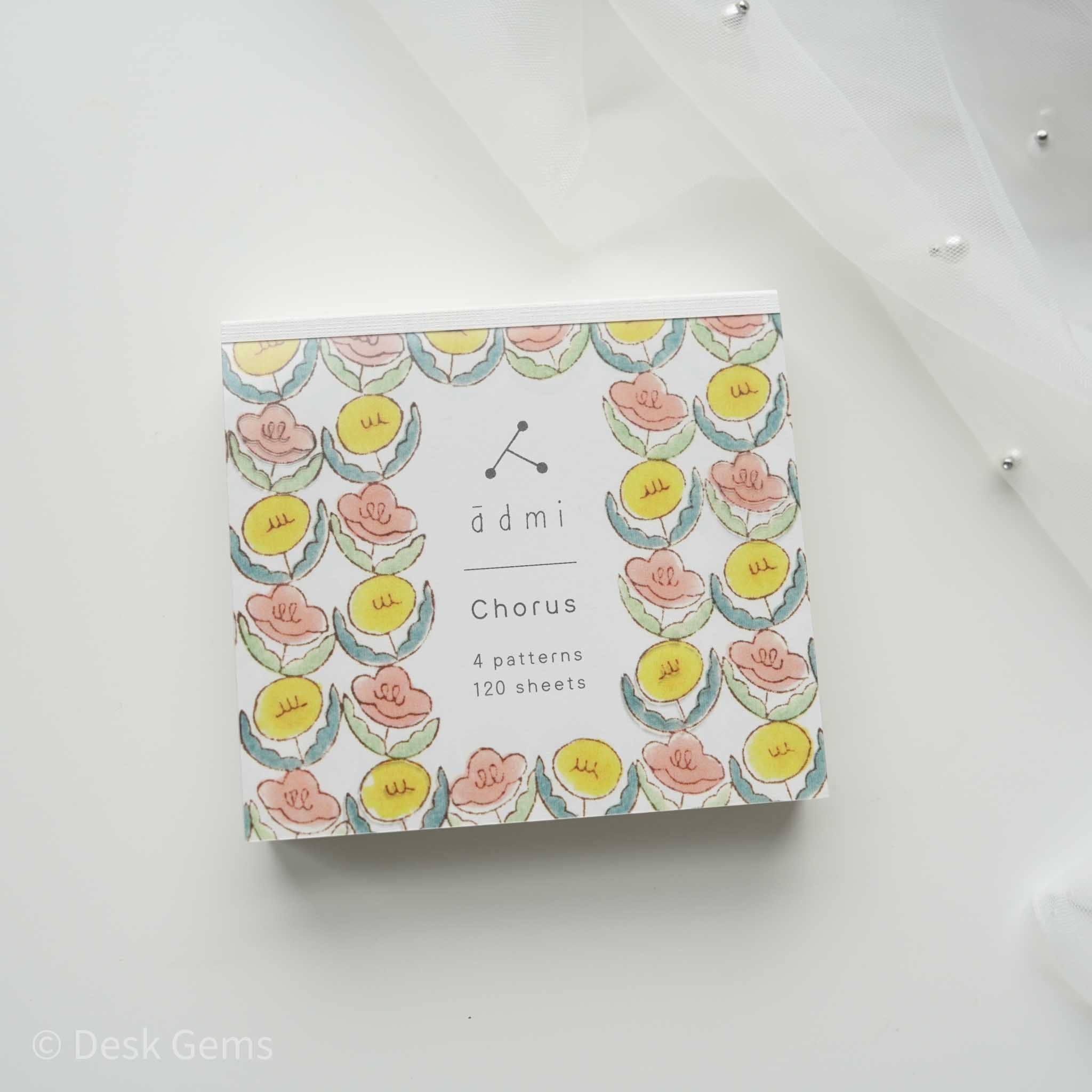 Cozyca x Admi Block Memo Pad - Chorus – Desk Gems