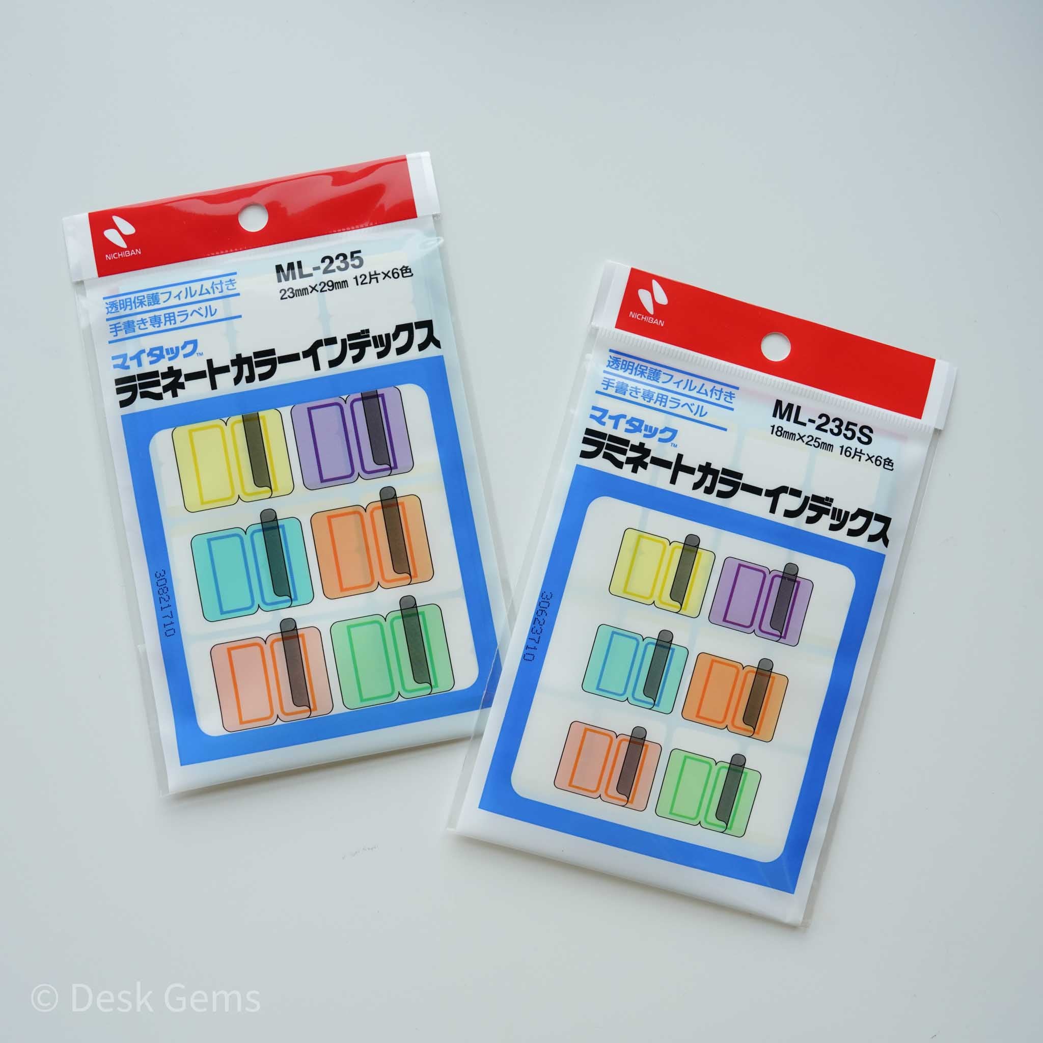 Laminated Color Index Tabs – Desk Gems