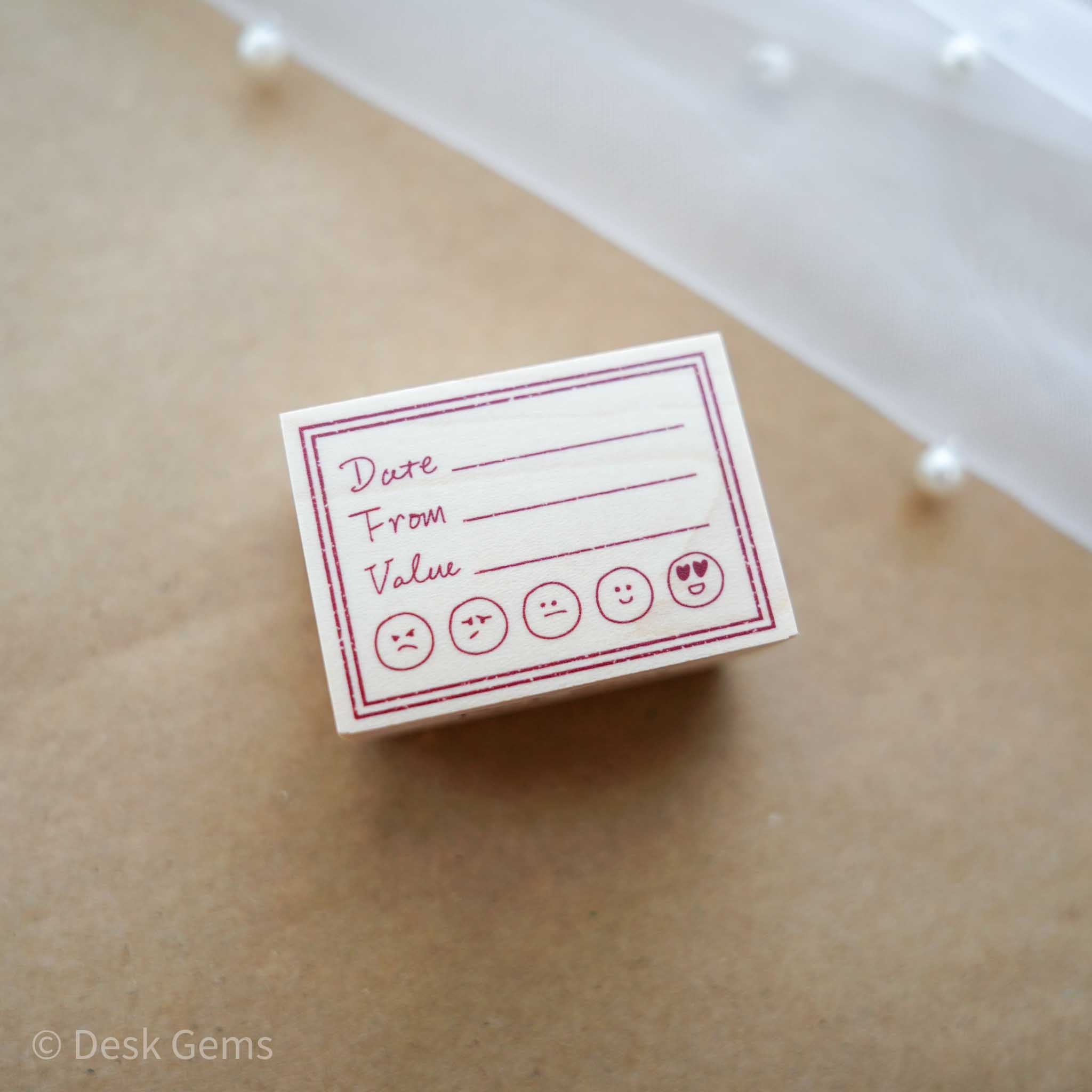 The Purchase Stamp - Desk Gems Original Stamp