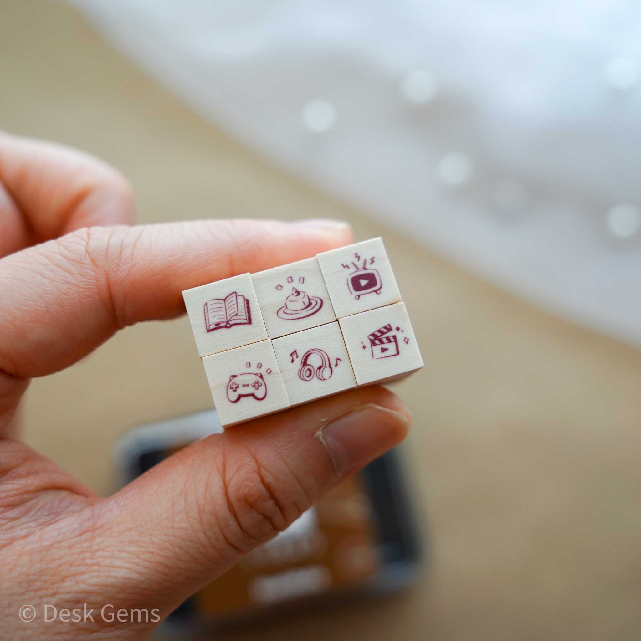 The Mini Icon Stamps - Desk Gems Original Stamps