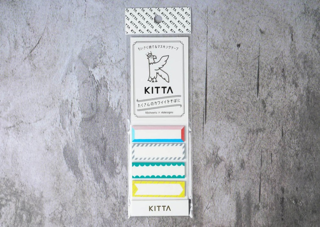 KITTA Washi Tapes - Colored Frames – Desk Gems