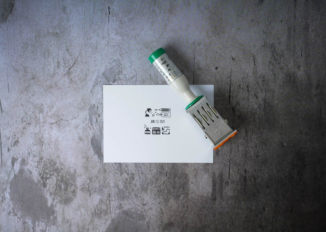 Eric Small Things x SANBY Dater Stamp - Large – Desk Gems