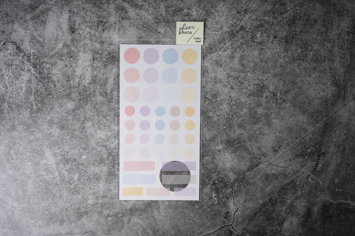 Mind Wave Sheer Photo Color Seal - Natural Light – Desk Gems