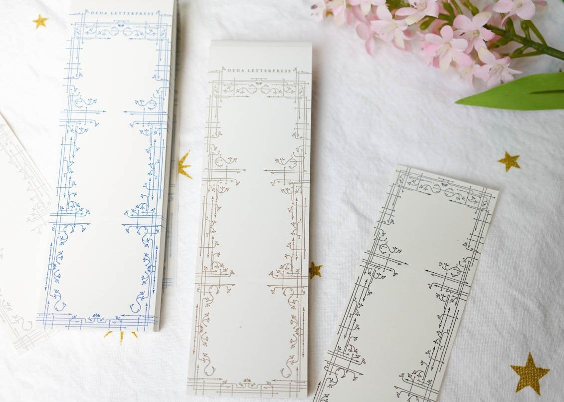 Oeda Letterpress Classic Label Book – Desk Gems