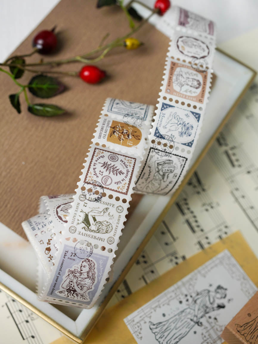 Pion Paper Sticker Roll - Stamps – Desk Gems