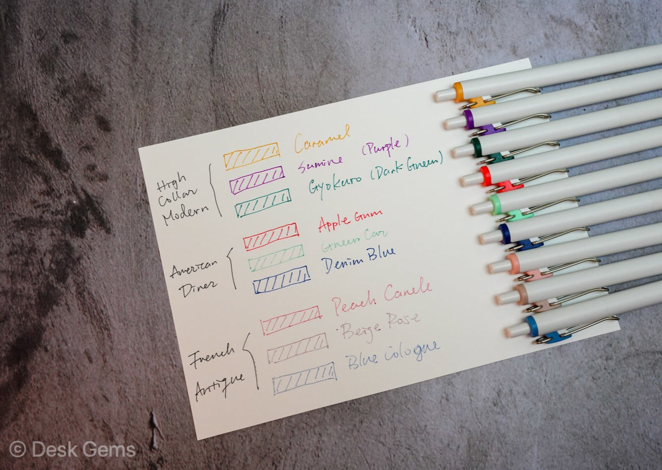 Uni-ball One Limited Edition 3 Color Set - 0.5mm – Desk Gems