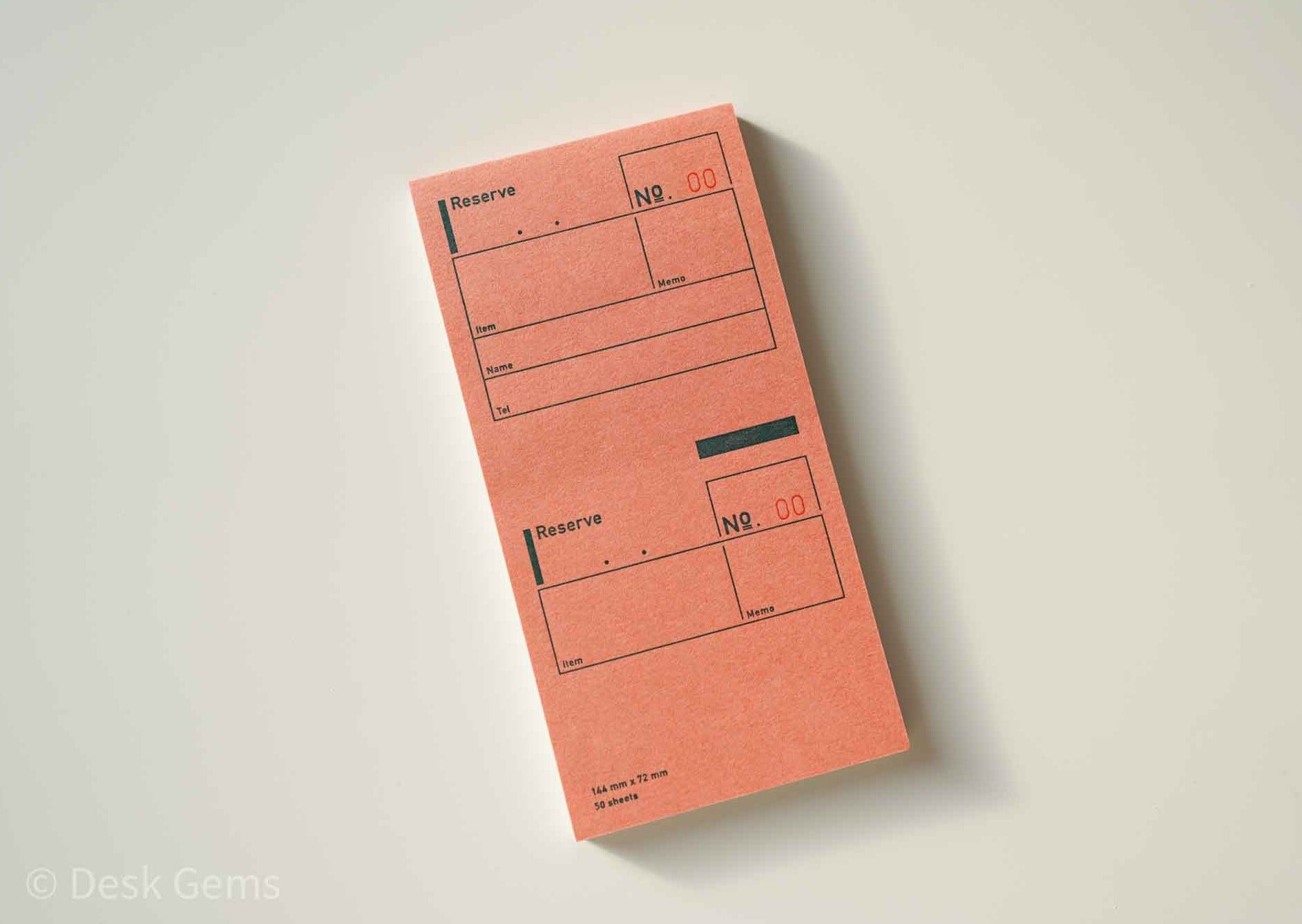 Classiky Reserve Paper Note Pad – Desk Gems