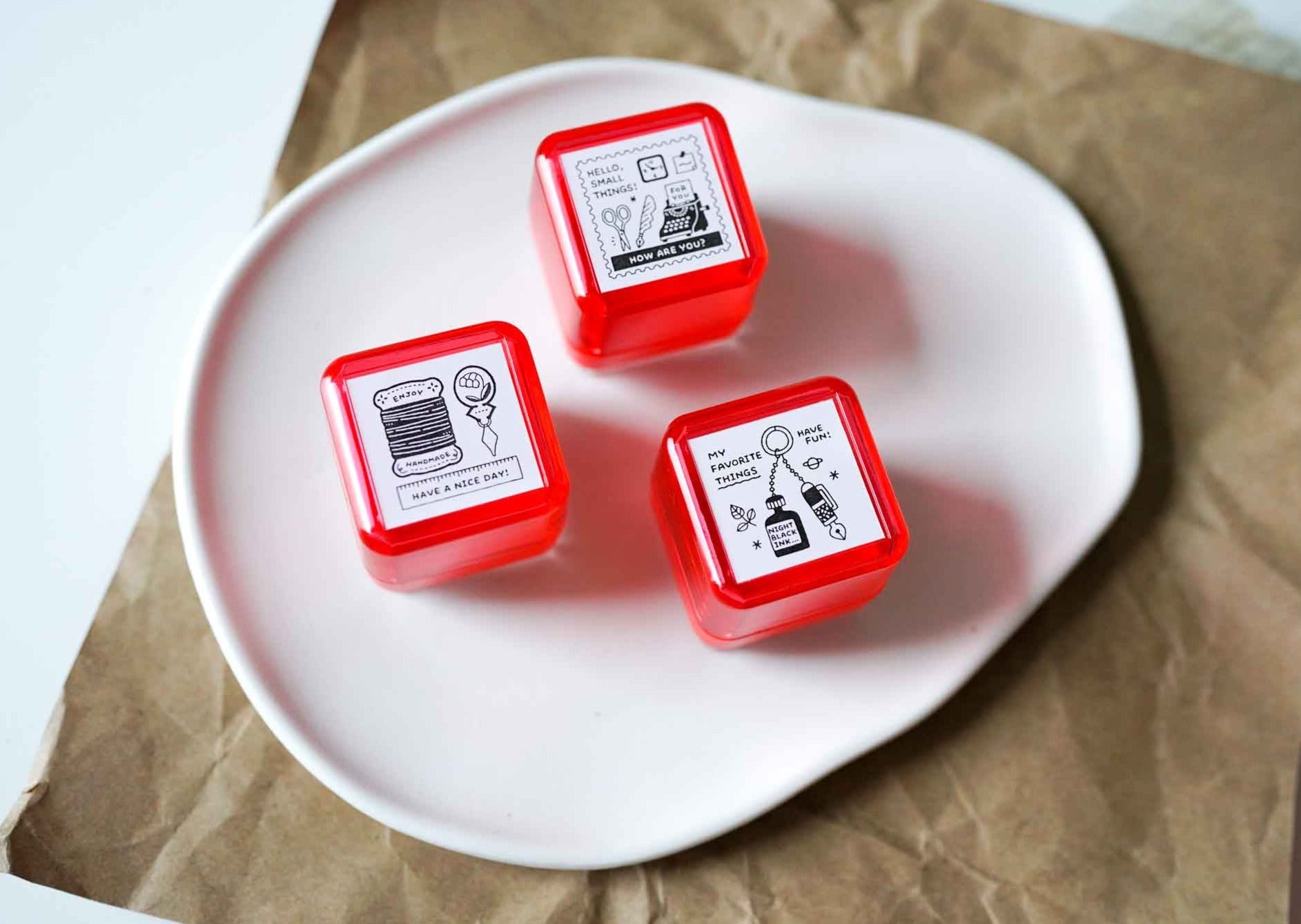 Eric Small Things x SANBY Self-inking Stamp – Desk Gems