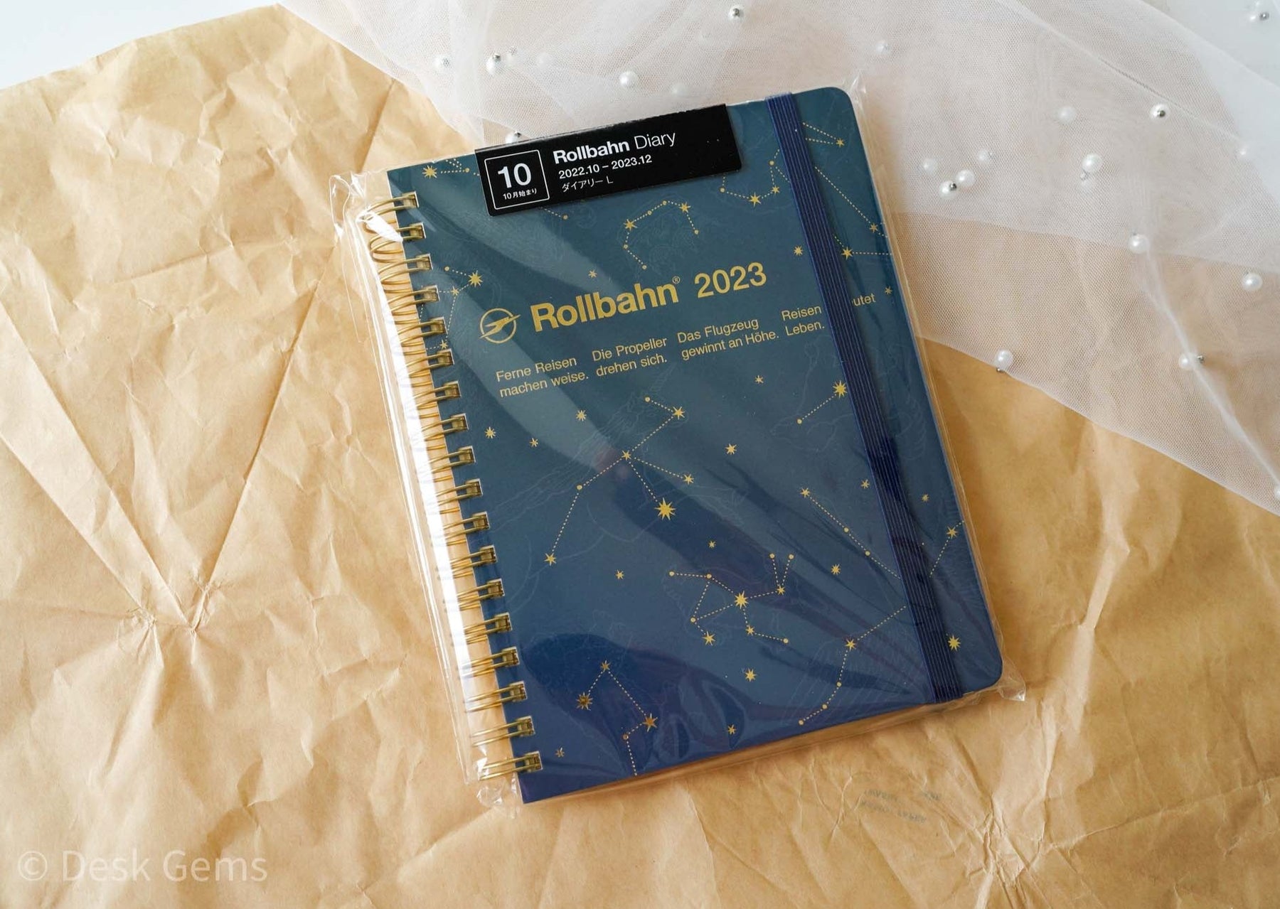 Rollbahn 2023 Planner - Constellations – Desk Gems