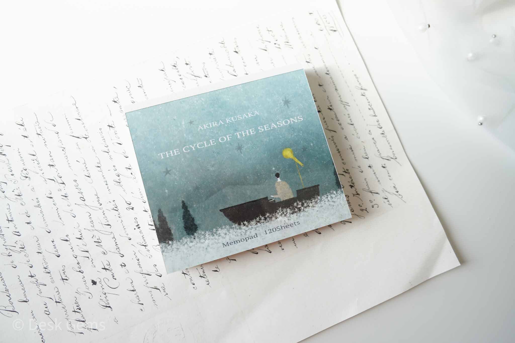 Cozyca X Akira Kusaka Block Memo Pad - The Cycle of the Seasons – Desk Gems