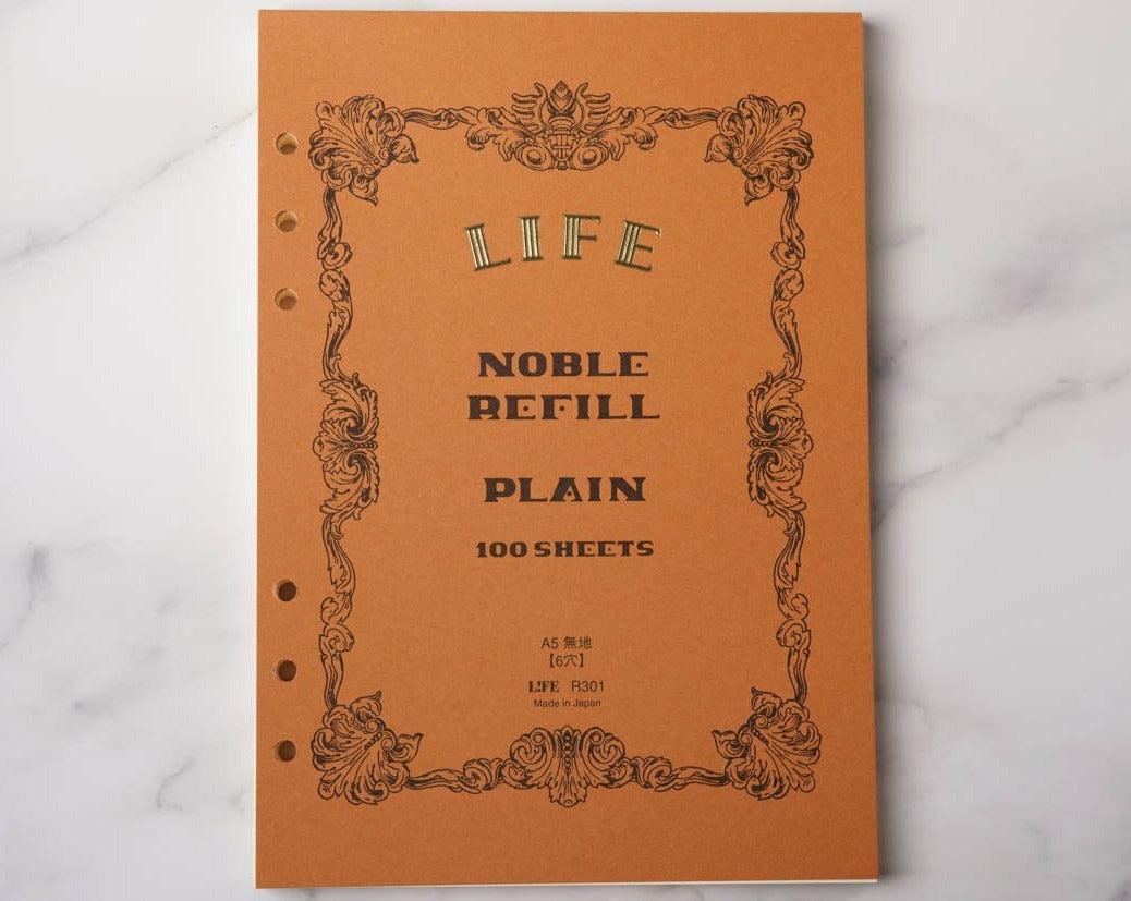Life Noble Planner Refill Blank - A5 – Desk Gems