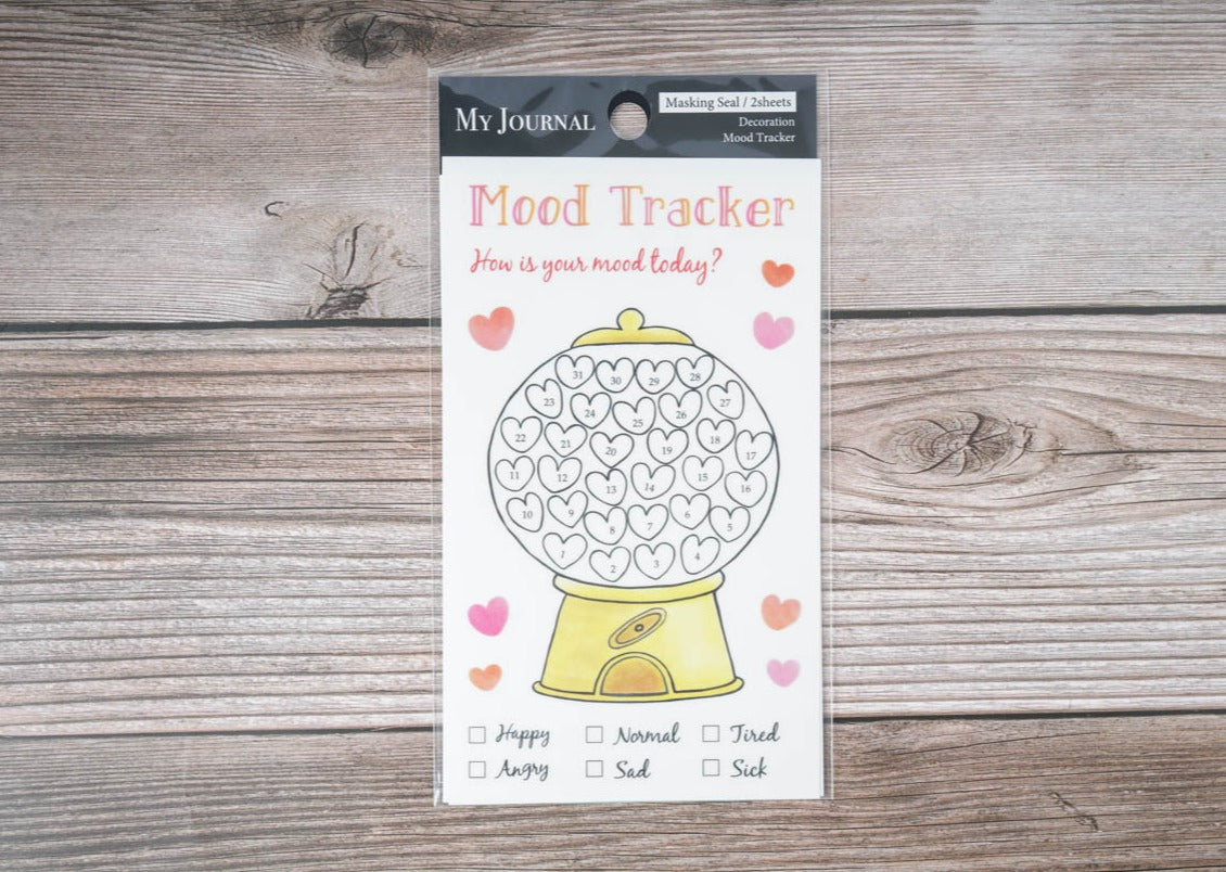 Pine Book My Journal Stickers - Mood Tracker – Desk Gems