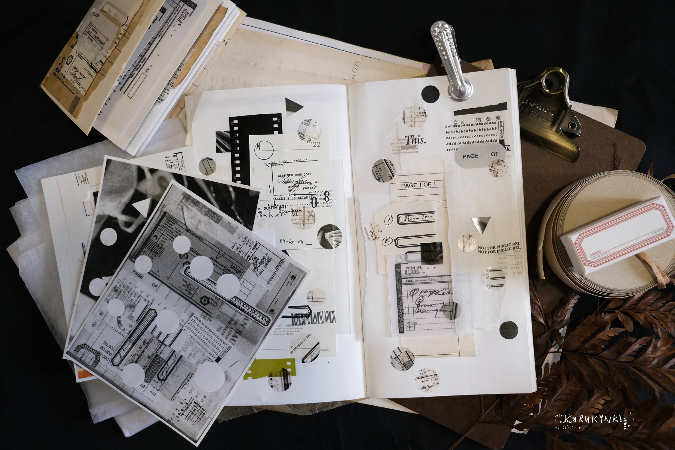 Kurukynki Paperwork Sticker Set – Desk Gems